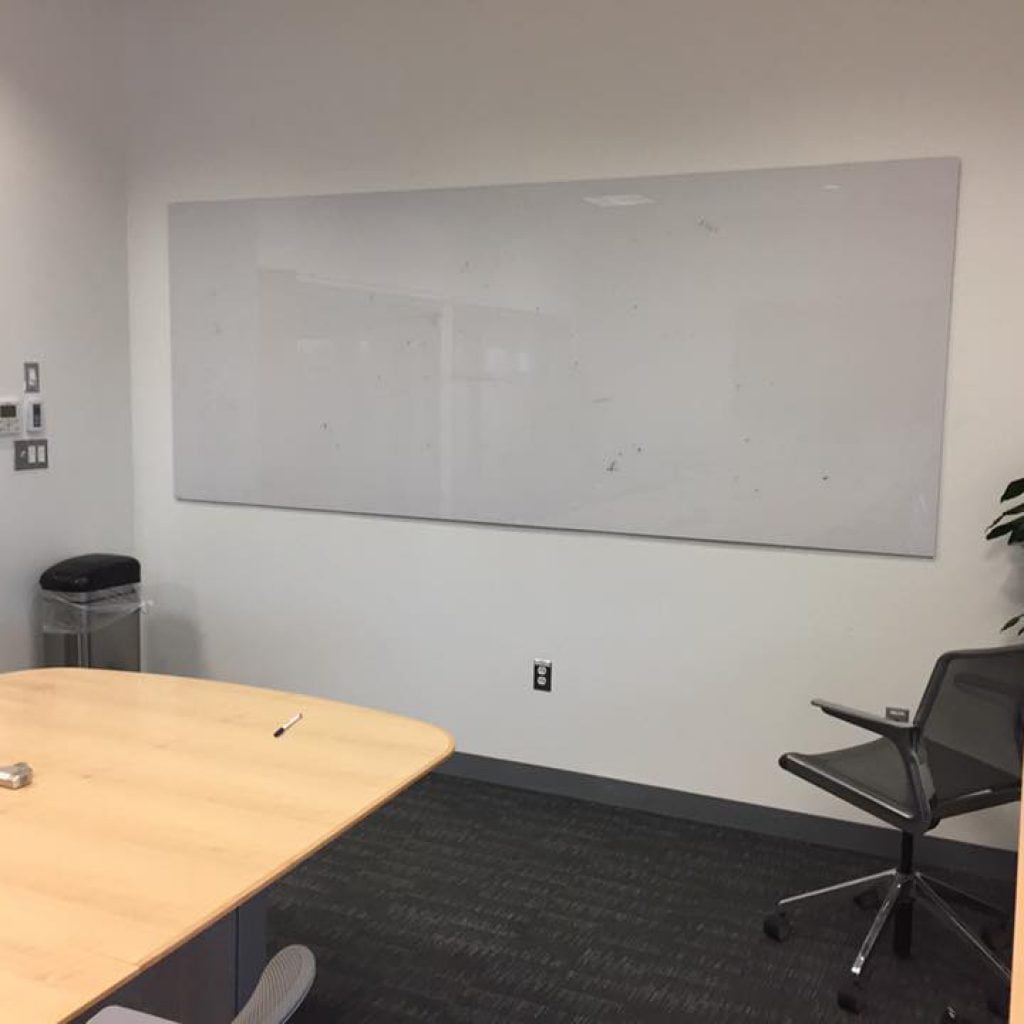 McMahon Media installs Clarus glass whiteboards for Biotech company ...